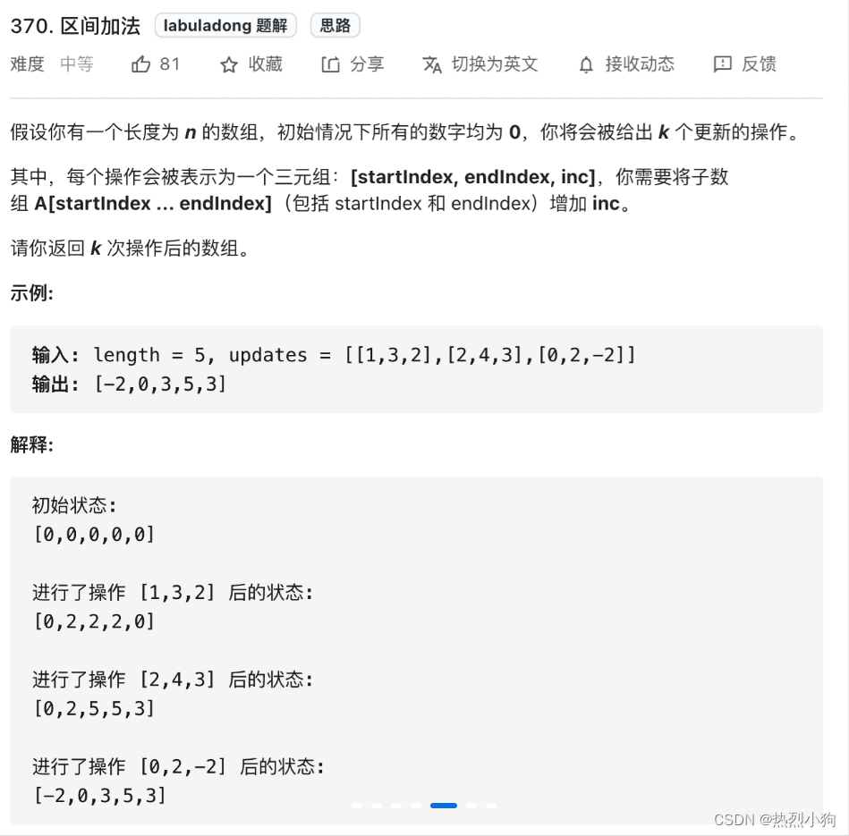 刷题笔记15——前缀和数组差分数组给定nn个正整数组成的数组求平均数正好等于 Kk 的最长连续子数组的长度。 Csdn博客