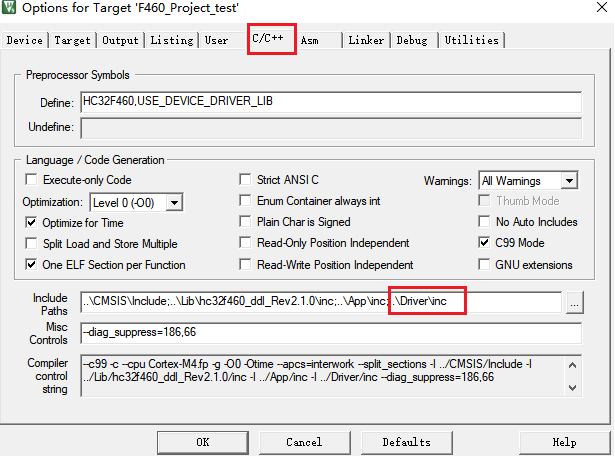 手把手教程3: F460建立一个GPIO点灯例程_hc32f460 例程-CSDN博客