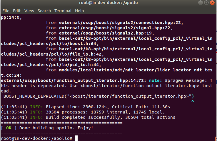 Ubuntu 18.04 配置百度apollo7.0环境和使用_ubuntu 配置apollo联合标定-CSDN博客
