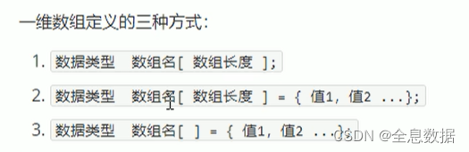 C基础入门学习笔记之【数组】（四）c数组赋值 Csdn博客 