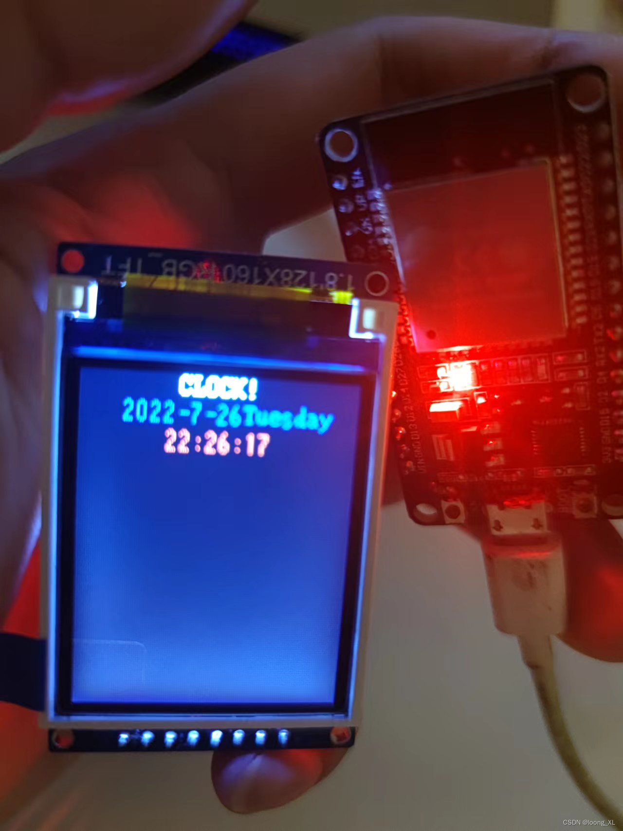 esp32 Micropython驱动ST7735 1.8寸TFT屏幕 中文显示；时间显示、网络network实时时间获取utptime；urequests、upip等包安装_esp32驱动 ...