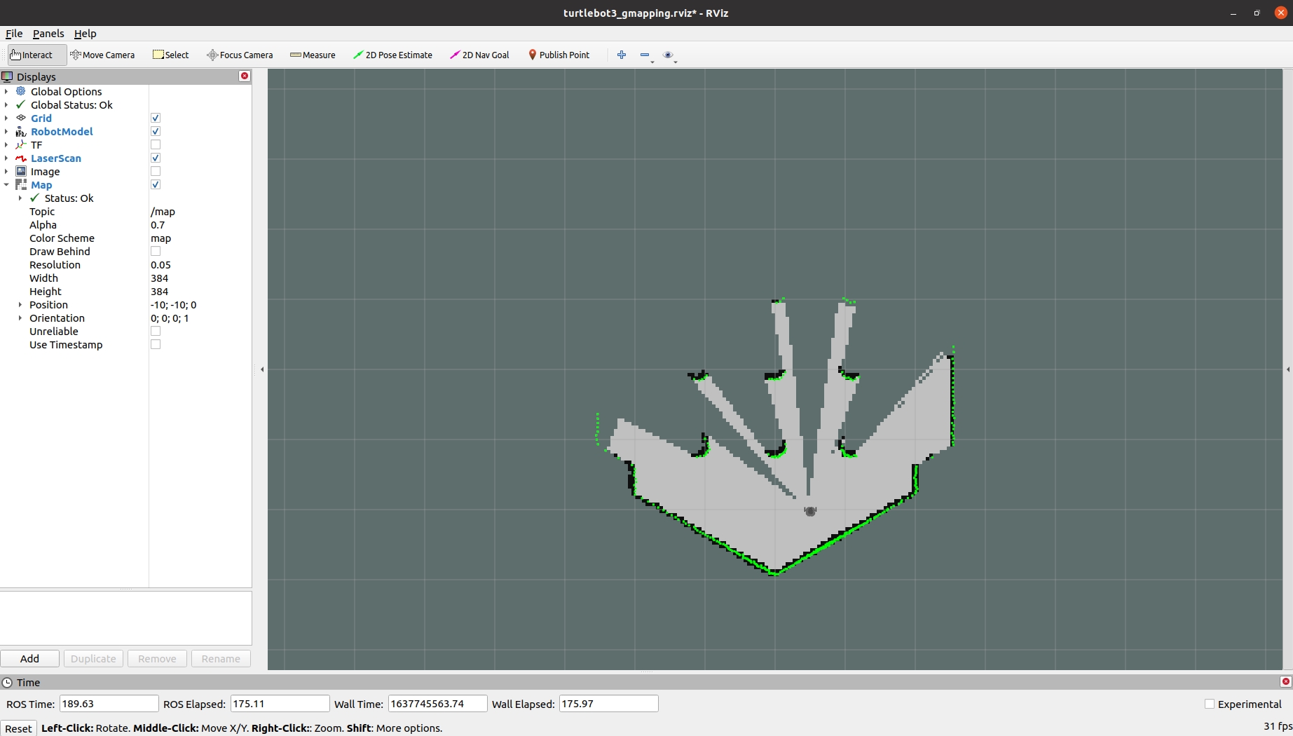 SLAM实操入门（三）：Ubuntu20.04安装Turtlebot3并运行SLAM例程仿真_turtlebot3 noetic安装部署-CSDN博客