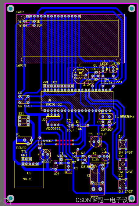53、基于51单片机防火防盗 LCD 1602屏+烟雾+温度+红外_51单片机防火防盗系统设计-CSDN博客