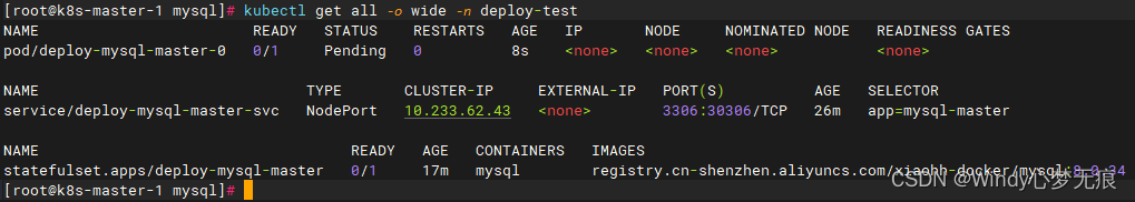 K8s 部署Mysql主从集群-CSDN博客