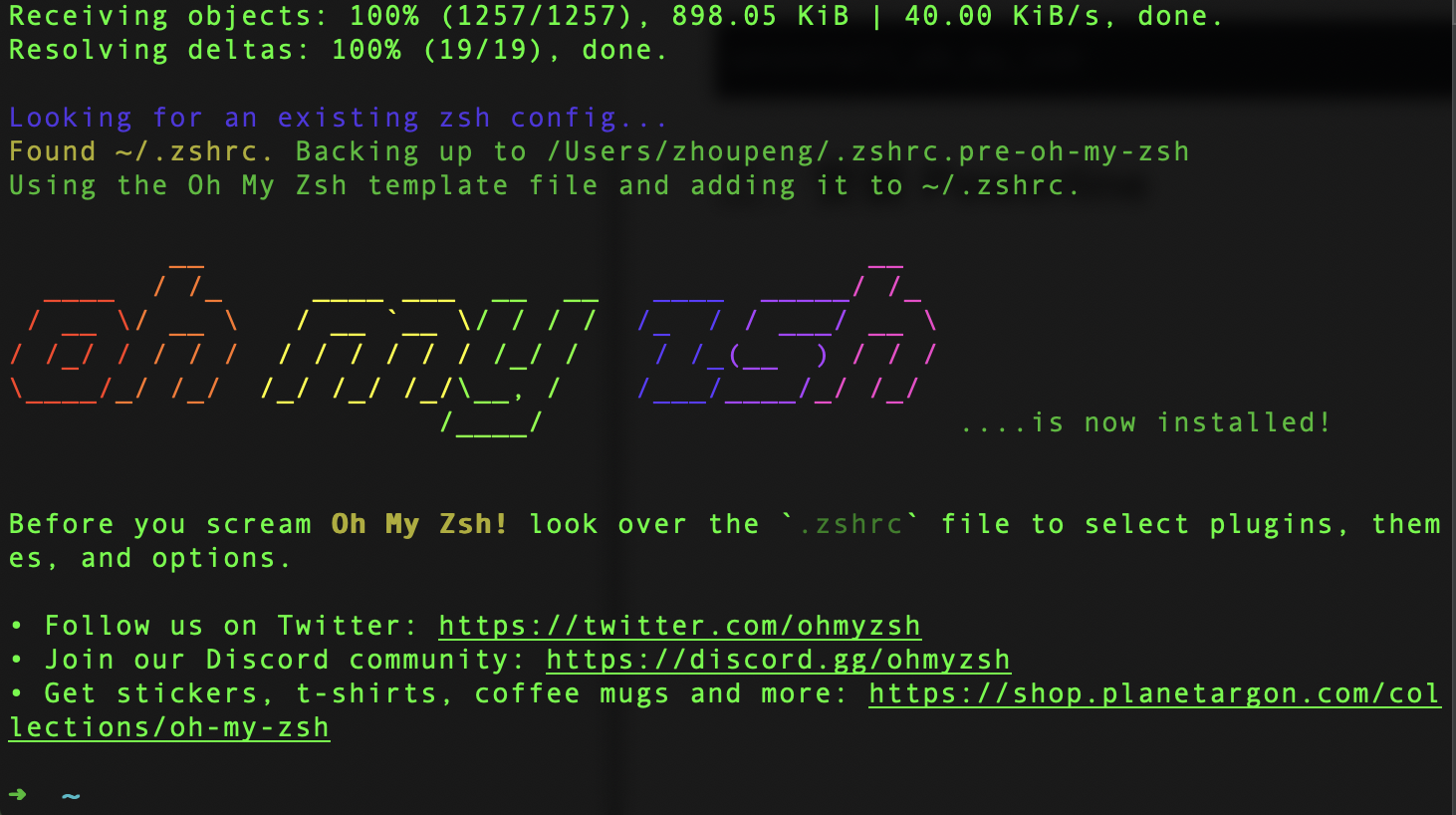 Mac 终端定制（iTerm2 + oh-my-zsh + Powerline + solarized + agnoster）_powerline mac-CSDN博客