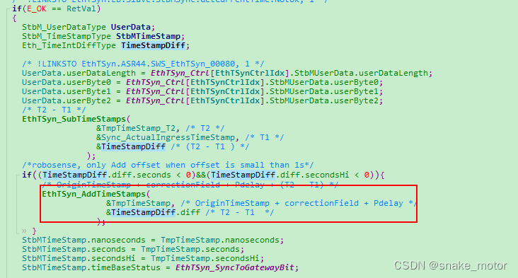 EB Autosar协议栈源码分析--车载以太网时间同步EthTsync_autosar gptp-CSDN博客