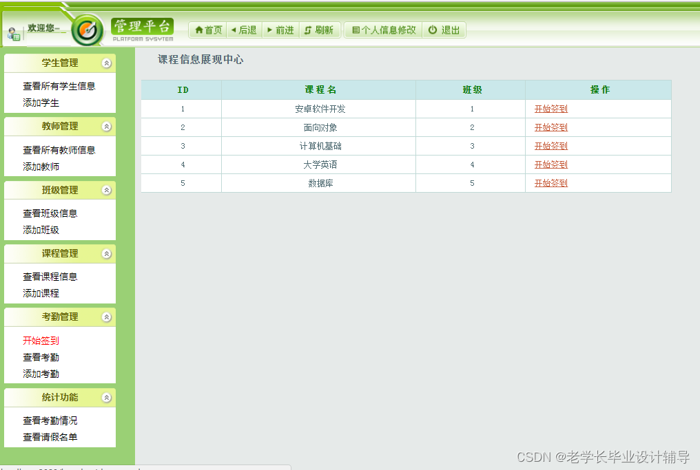 Javaweb基于jspservlet开发在线考勤系统 课程设计 大作业 毕业设计源码基于javawebjsp的医院人事考勤管理系统 Csdn博客