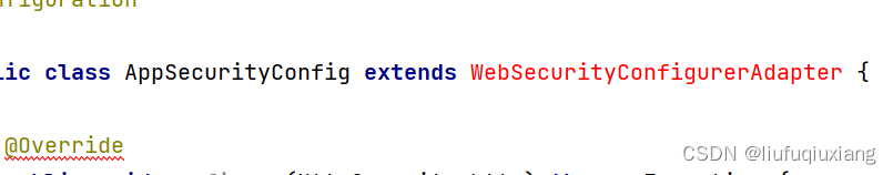 Websecurityconfigureradapter编译错误或报红无法继承的情况cannot Resolve Symbol Websecurityconfigureradapte Csdn博客 2130