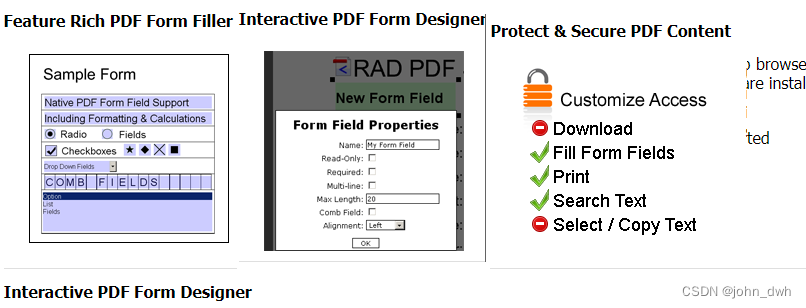 在线编辑PDF：RAD PDF for ASP.NET_pdfwebcontrol-CSDN博客