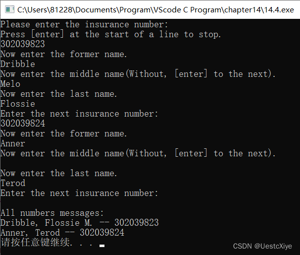 《C Primer Plus》第14章复习题与编程练习_#include struct name{ char first[20]; cha-CSDN博客