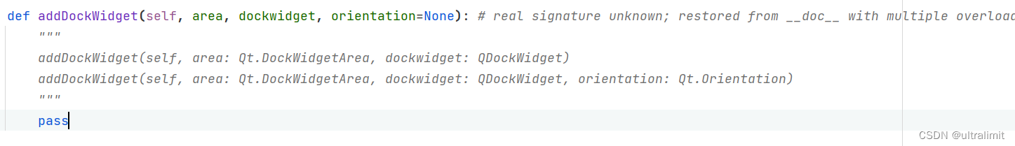 pyqt5-停靠部件QDockWidget_python pyqt5 qdockwidget-CSDN博客