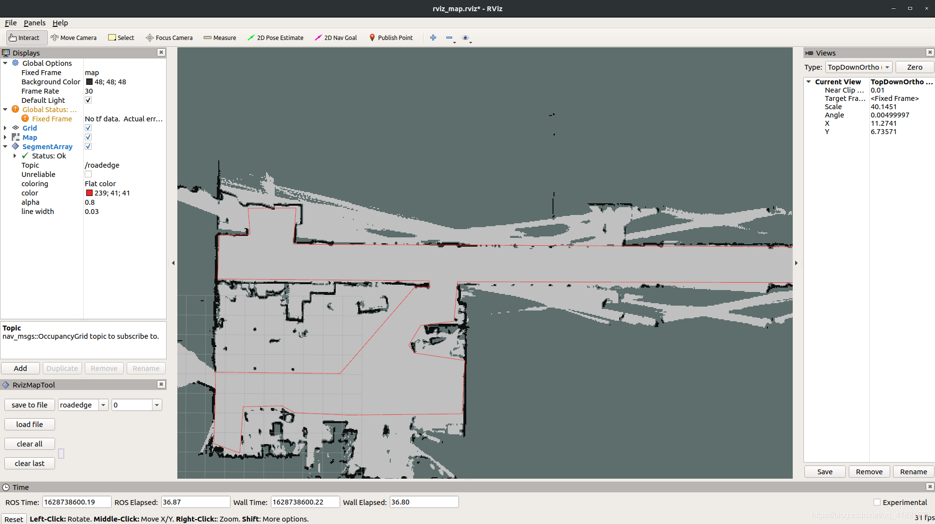 【2】Rviz插件修完图之后发布修图坐标值（读取CSV文件）_rviz导出数据-CSDN博客