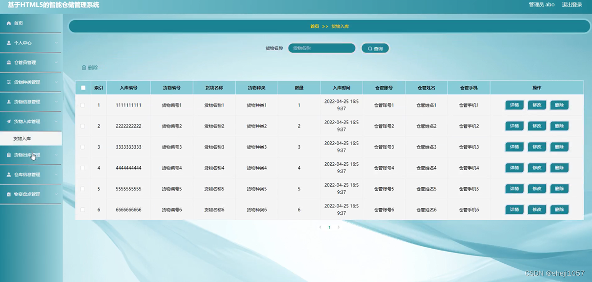 附源码 Nodejs计算机毕业设计基于html5的智能仓储管理系统express程序lwexpresshtml5系统架构图 Csdn博客