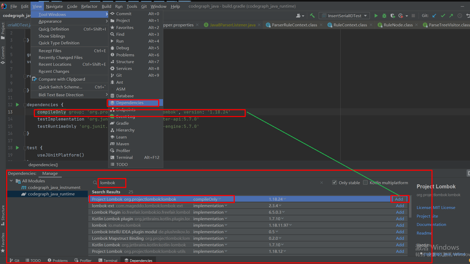 gradle踩坑、gradle idea 依赖不提示、spring-framework 的cglib-2.2.jar 包路径重命名、gradle编译用了GBK而非utf8、idea编译时控制台 ...