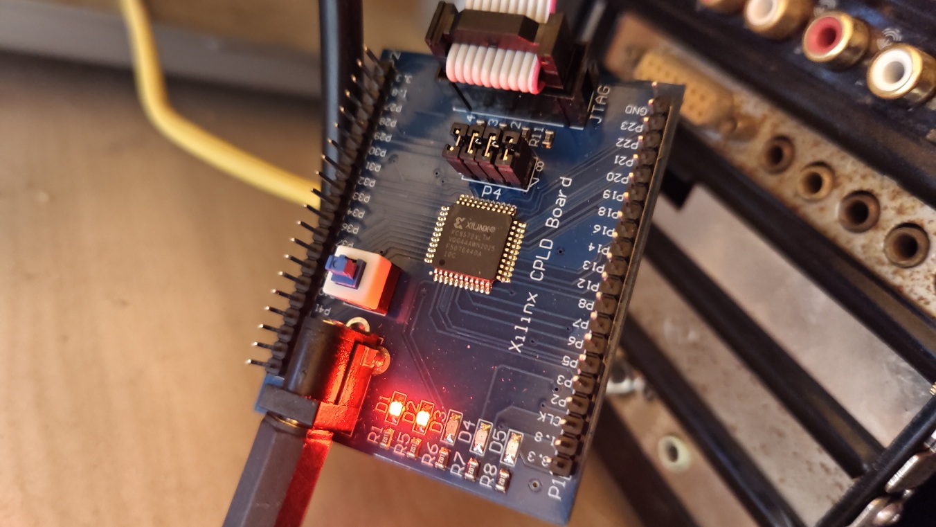 Xilinx CPLD教程，Verilog入门：点亮LED灯_xilinx cpld 配置引脚-CSDN博客