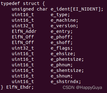 ELF文件C语言解析_写一个c语言程序,来读入main.o,并对elf头进行解析,输出类似readelf –o main.-CSDN博客