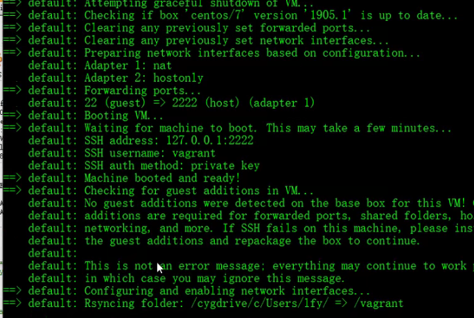 vargrant ssh没有反应_vagrant ssh没反应-CSDN博客