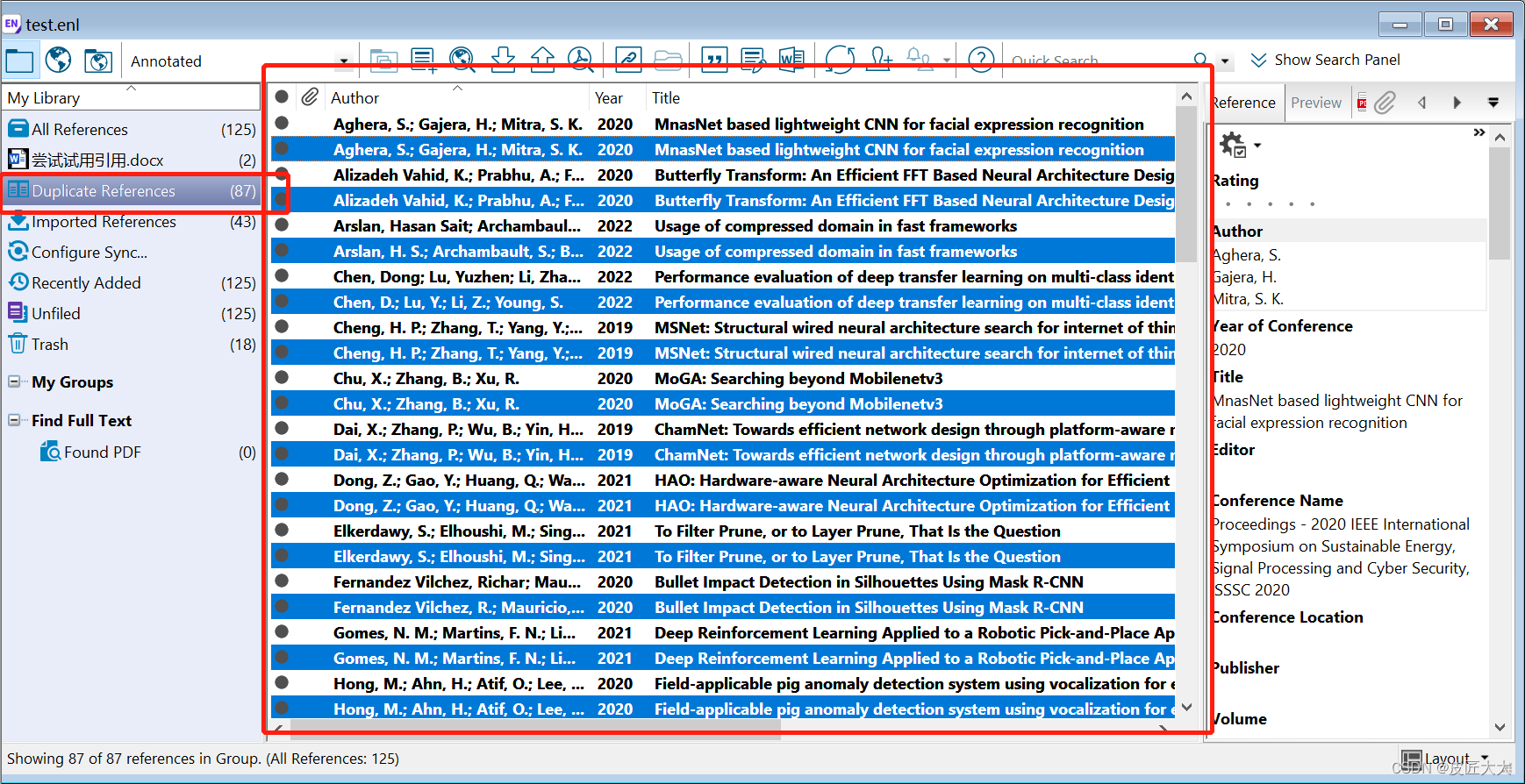endNote操作笔记-3-软件的管理功能_endnote20批量删除文献-CSDN博客