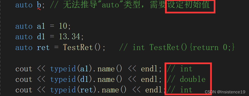 auto的使用 初识范围for nullptr的引入_auto 引用-CSDN博客