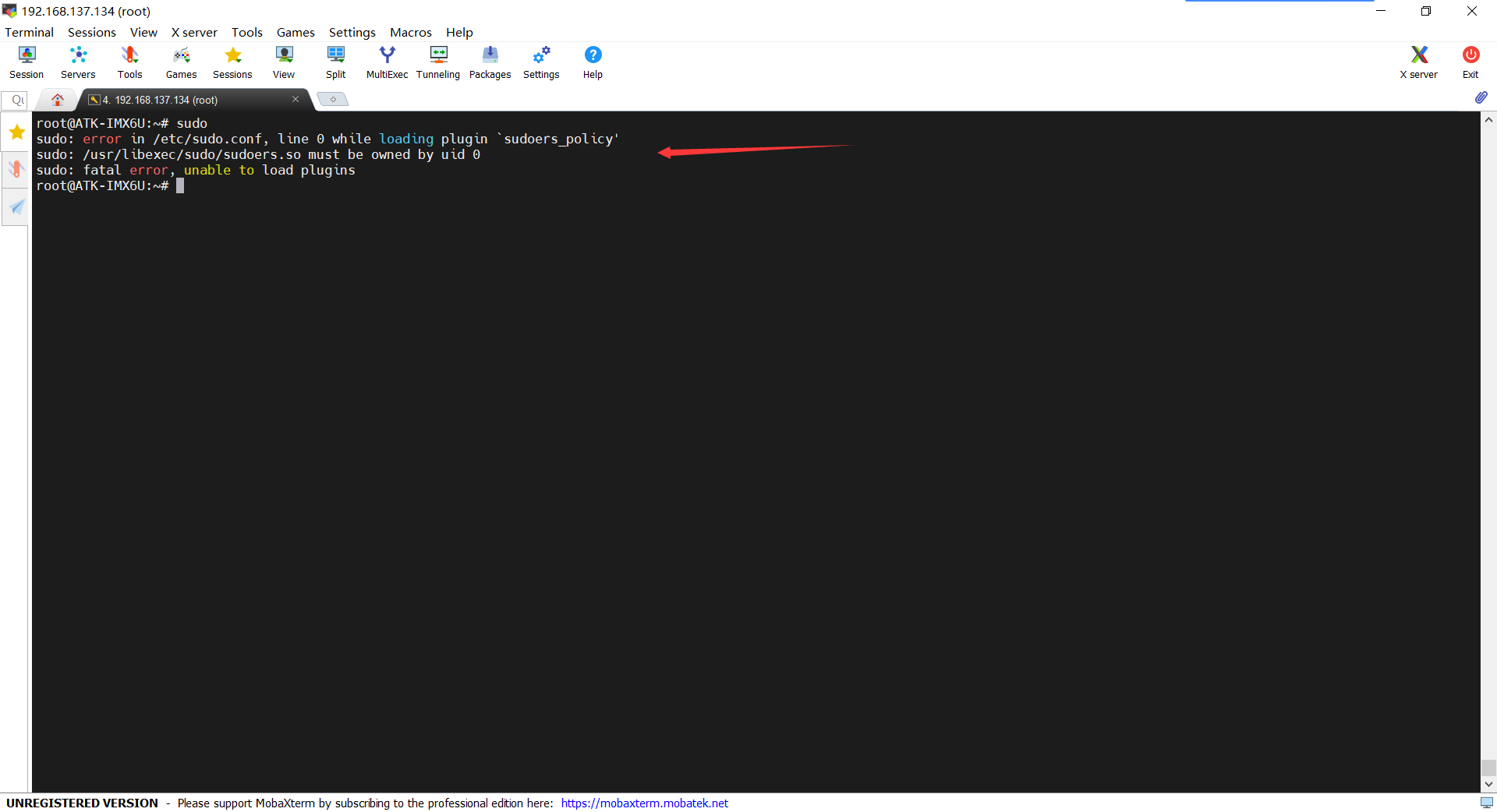 imx6ull中sudo命令失效问题_imx6ull没有sudo-CSDN博客