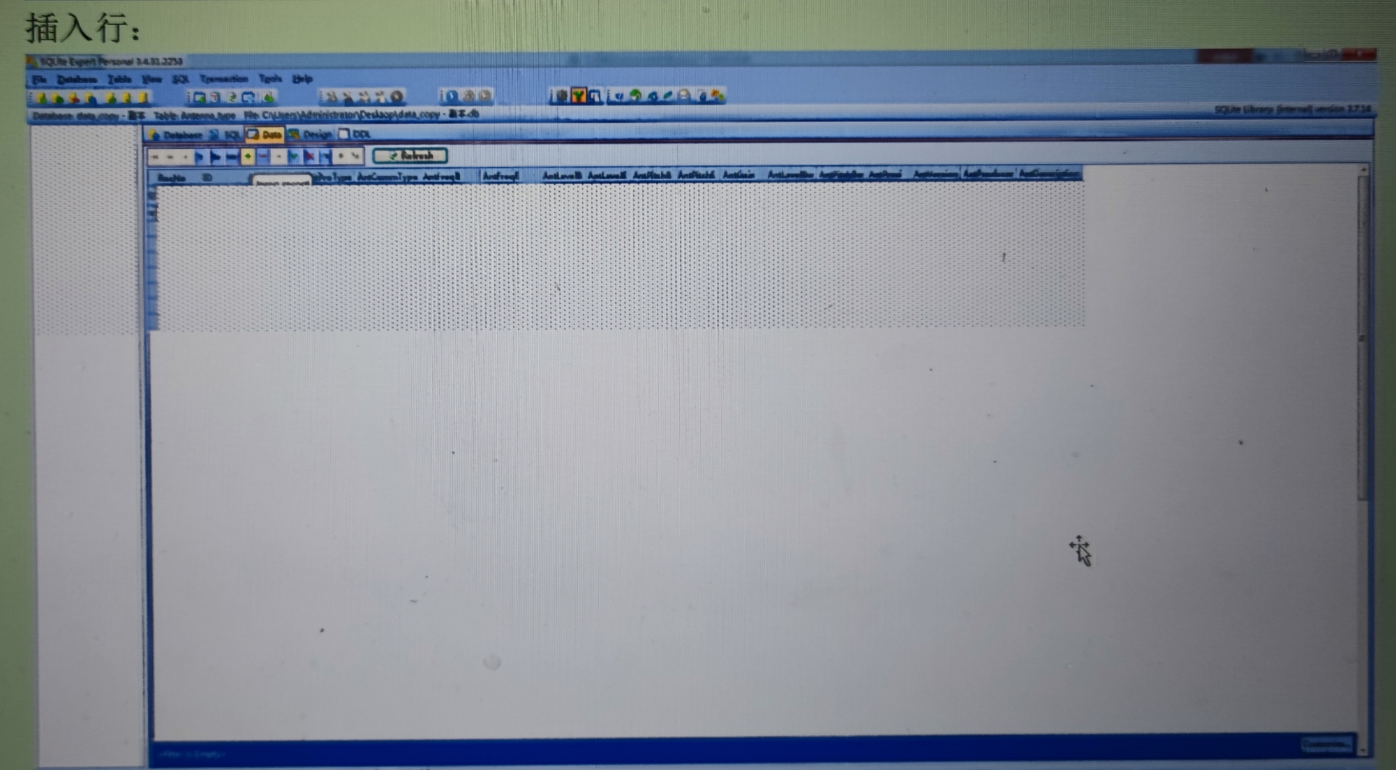 数据库工具操作（2）——SQLite Expert数据库表插入列插入行_sqlite expert professional 插入行-CSDN博客