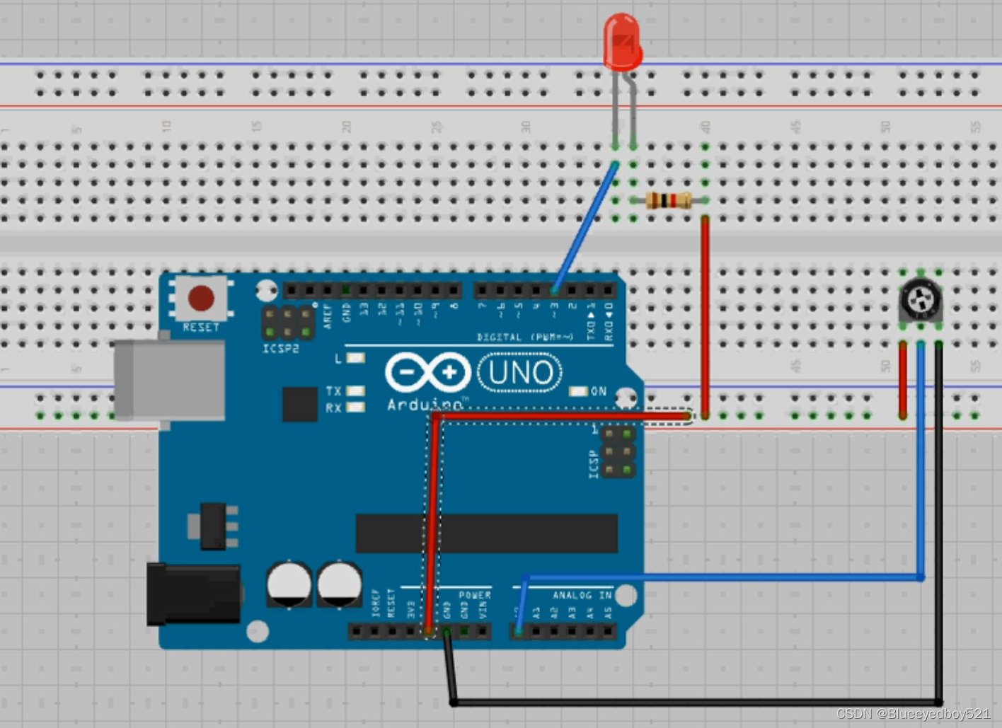 ArduinoUNO实战-第七章-PWM调光_arduino uno pwm-CSDN博客