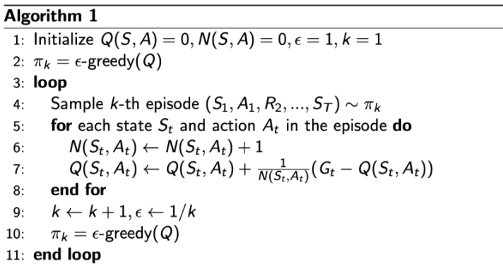 强化学习笔记： generalized policy iteration with MC-CSDN博客
