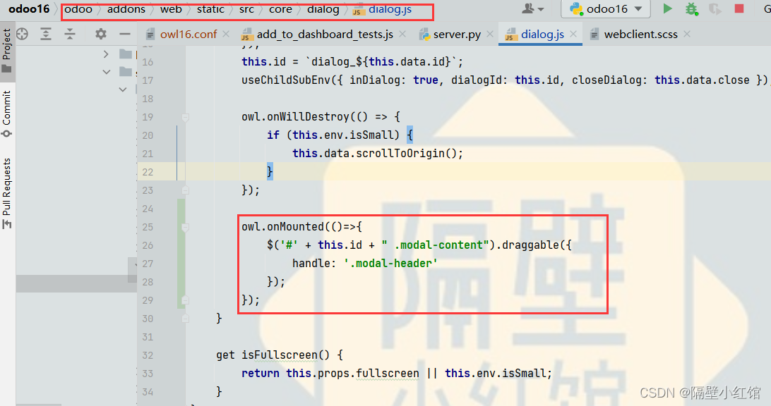 odoo 弹框可拖动_odoo owl 弹出对话框-CSDN博客
