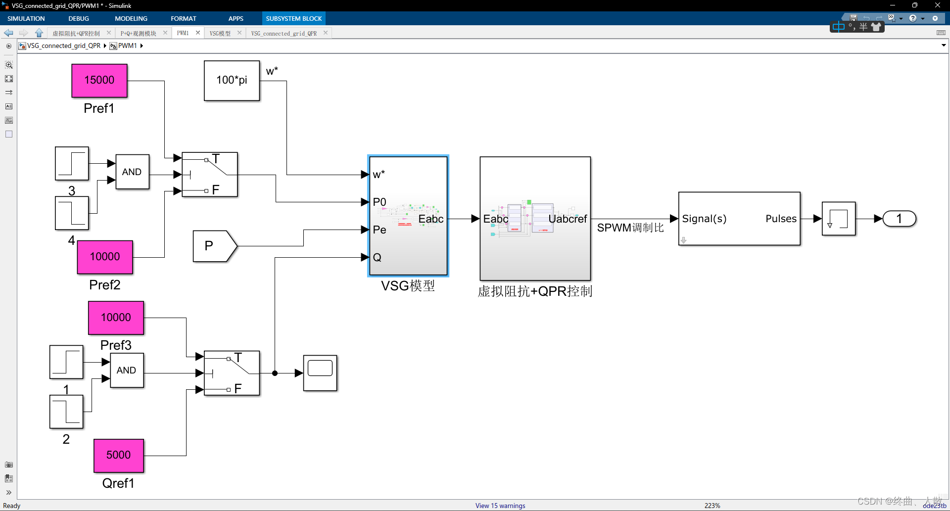 电流型虚拟同步发电机VSG_电流型vsg-CSDN博客
