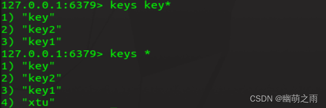 Redis-keys命令_redis keys命令-CSDN博客