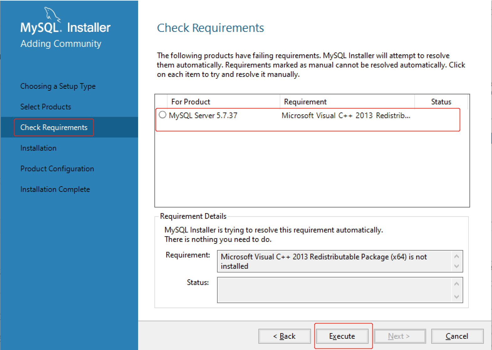 windows10上安装mysql 5.7.37_mysql-installer-community-5.7.37.0-CSDN博客