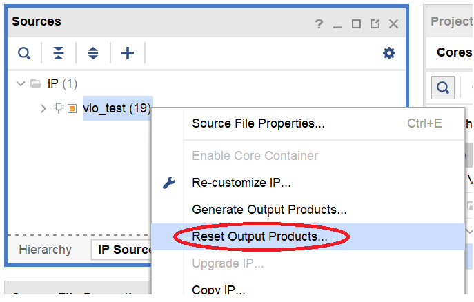 Vivado IP Status显示为“Using cached IP results“，变更回“synth_design Complete“方法-CSDN博客