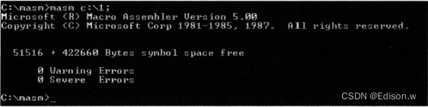汇编学习Day4_masm怎么进入dos状态-CSDN博客