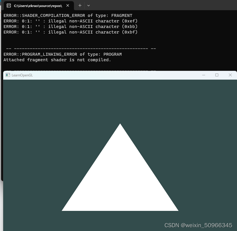 GLSL ERROR: 0:1: ‘‘ : illegal non-ASCII character (0xef)解决方法-CSDN博客