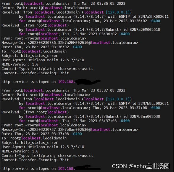 基于Linux--Shell服务监控_shell监控-CSDN博客