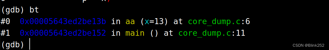 Linux下使用GDB调试core文件_linux gdb调试core文件-CSDN博客