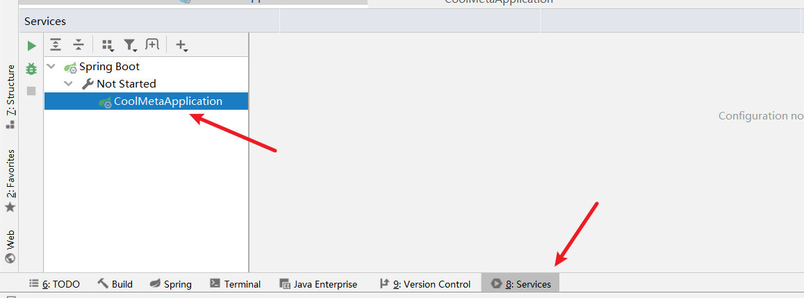idea 将springboot项目的Application加入service标签里_idea springboot程序如何自动加到控制台services-CSDN博客