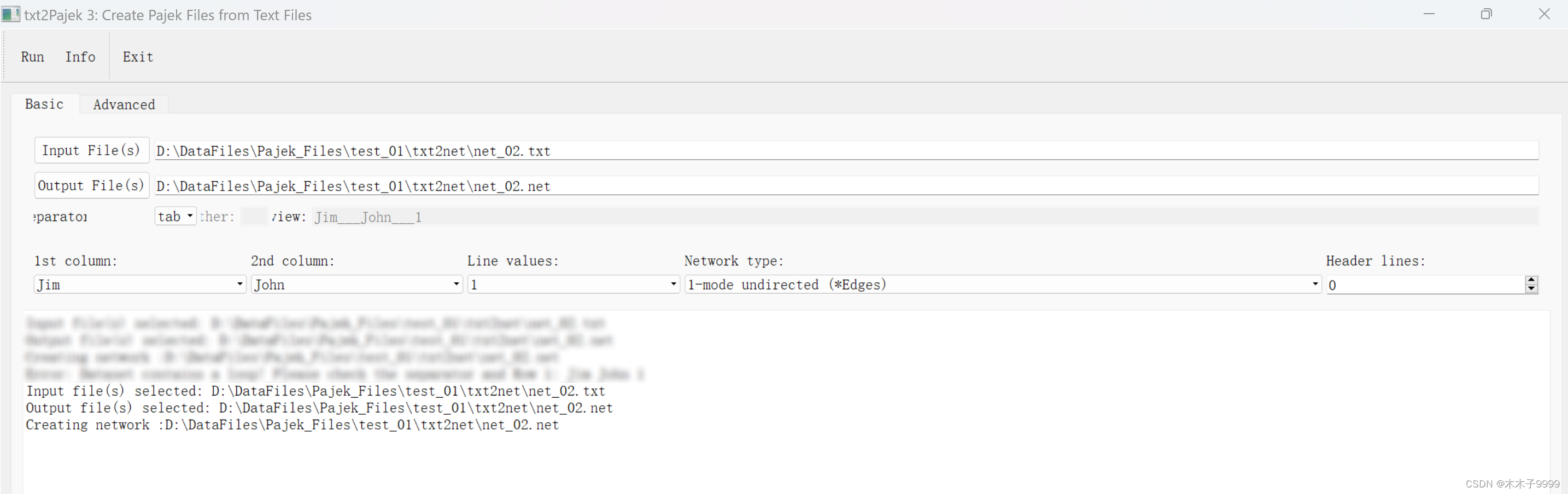 Pajek使用日记_pajek excel-CSDN博客