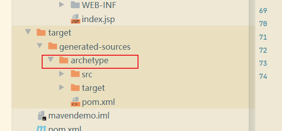IDEA创建自己的maven骨架_generated-sources-CSDN博客