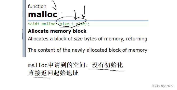 动态内存详解（malloc，calloc，realloc，free函数详解）_molloc-CSDN博客