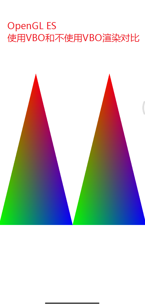 【我的OpenGL学习进阶之旅】介绍顶点缓冲区对象VBO和元素数组缓冲区对象EBO，并对比使用VBO和不使用VBO绘制三角形的效果-CSDN博客