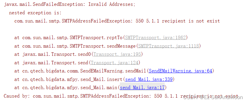 Java推送邮件时邮箱失效_java 邮箱推送时好时坏-CSDN博客
