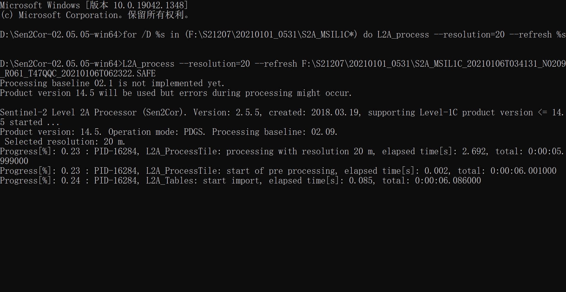 Sentinel2（哨兵二号）1C数据转2A数据（大气校正）_怎么将哨兵2号一类变成二类-CSDN博客