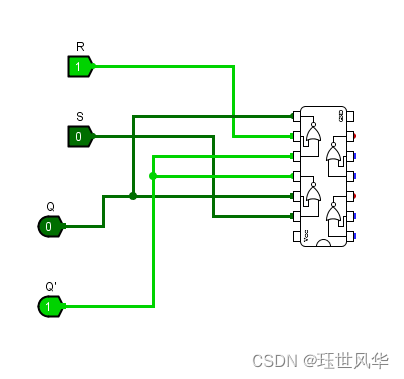 触发器电路仿真与硬件实现_用74ls00实现rs触发器-CSDN博客