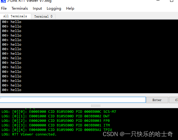 HC32F460使用JLink-RTT功能输出调试信息_hc32f460 jlink-CSDN博客