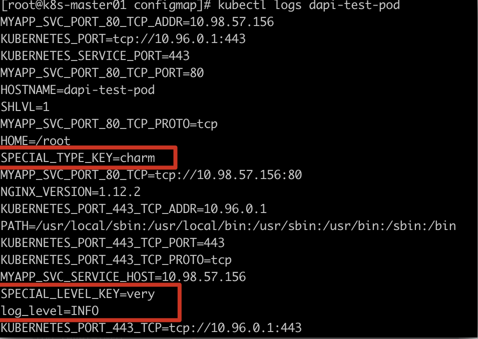 CONFIGMAP configuration in K8S - Programmer Sought