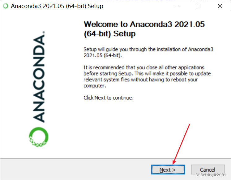 【anaconda安装教程】anaconda3 2021 05 Python 3 8 8 Anaconda 2021 05 Csdn博客