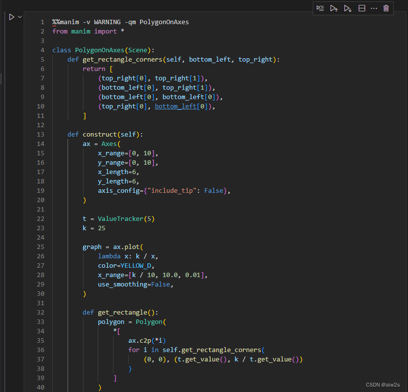 Manim文档及源码笔记-CE文档-示例库3使用Manim绘图_manim ce 源代码-CSDN博客