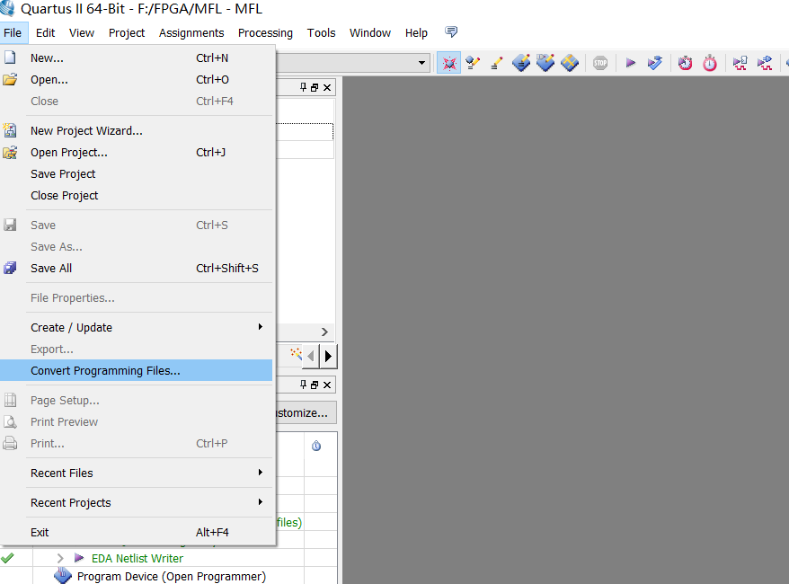 Quartus将sof文件生成.jic文件固化进flash_quartus生成jic-CSDN博客