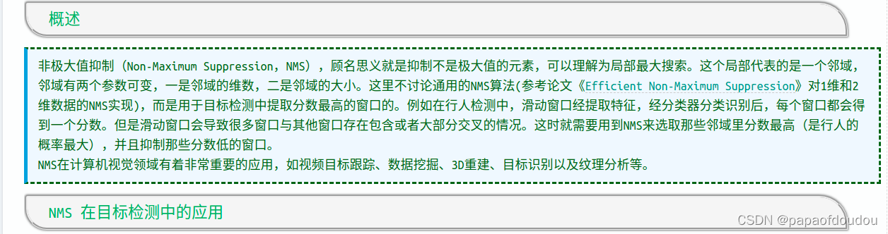 非极大值抑制(non Maximum Suppression,nms) Csdn博客